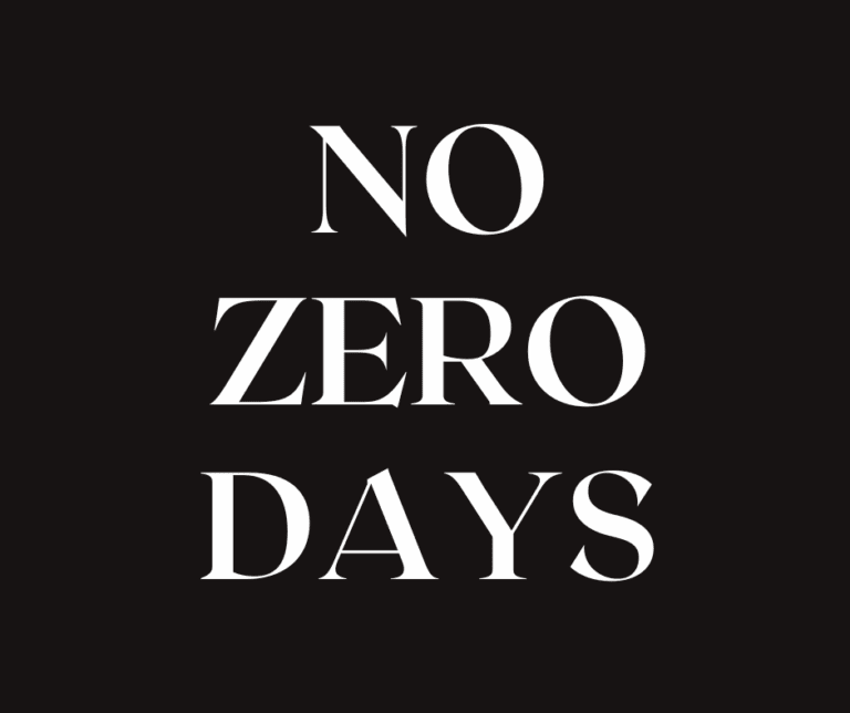 No Zero Days
